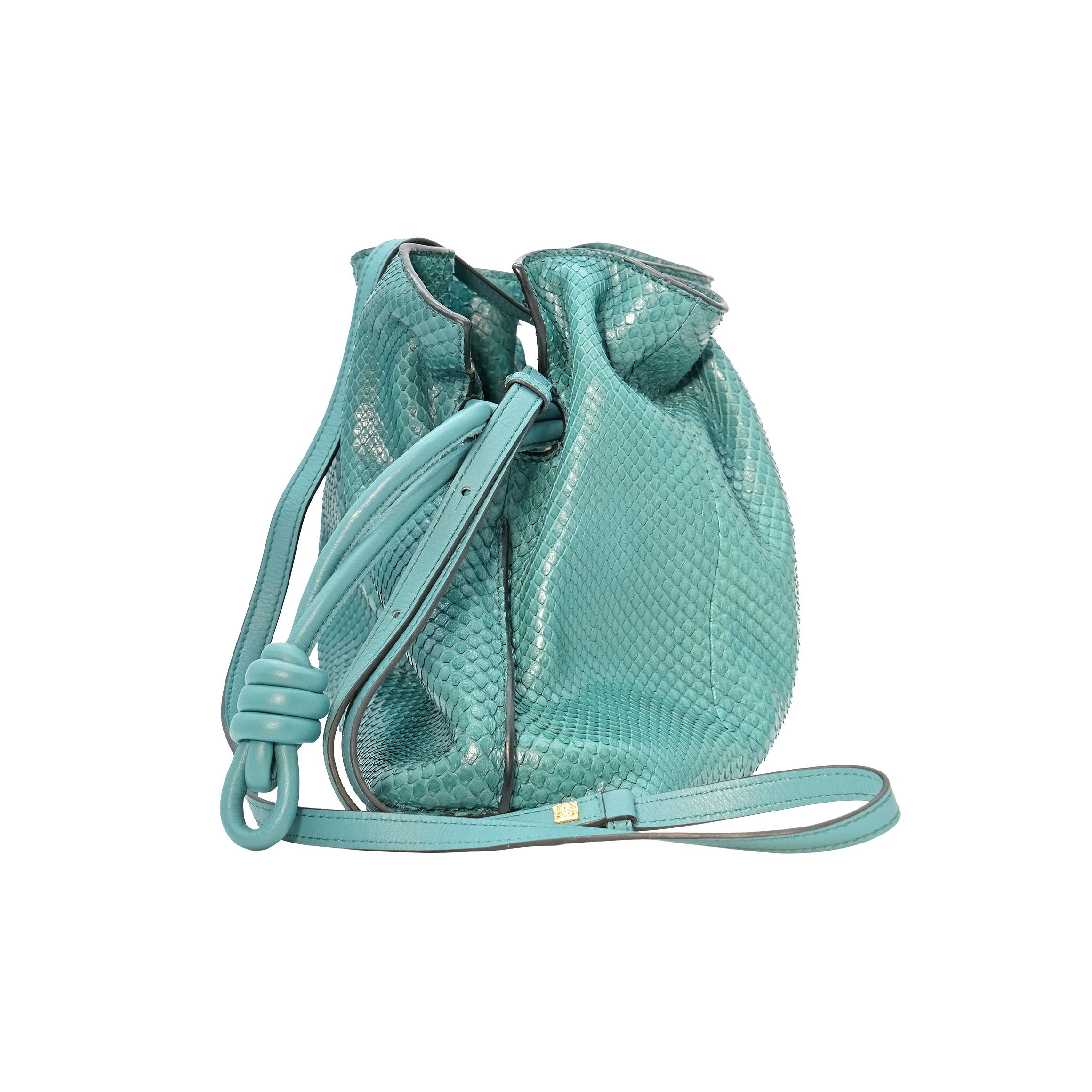 Loewe flamenco bag in python – le dressing Monaco
