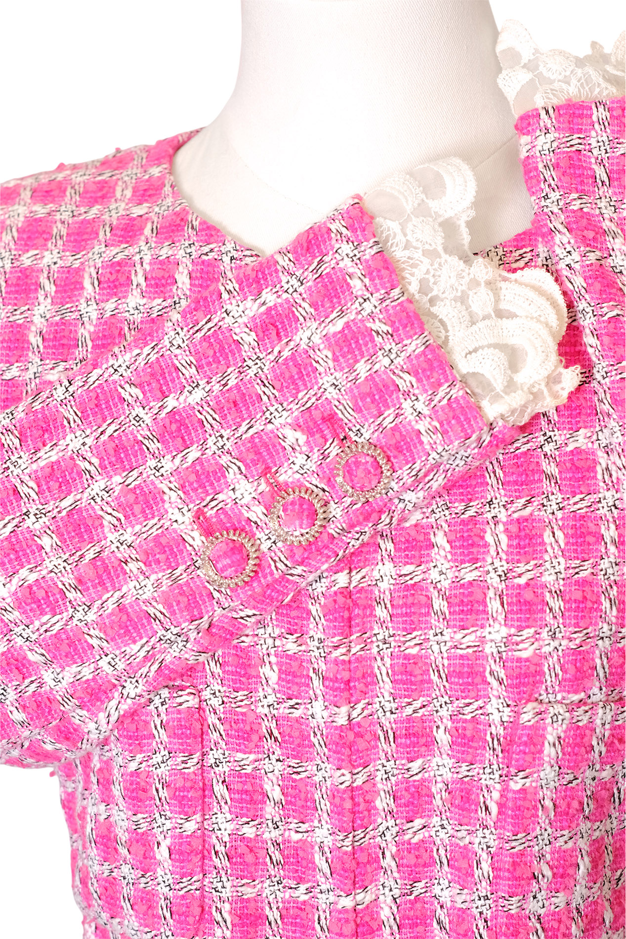Chanel pink tweed jacket – le dressing Monaco
